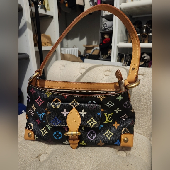 Louis Vuitton | Bags | Louis Vuitton Eliza Multicolor Monogram Shoulder ...